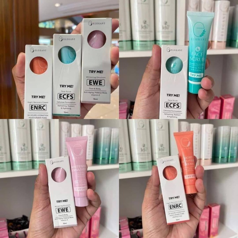ELEGANT COSMETIC TRIAL SET 💯 ORIGINAL HQ | Shopee Malaysia