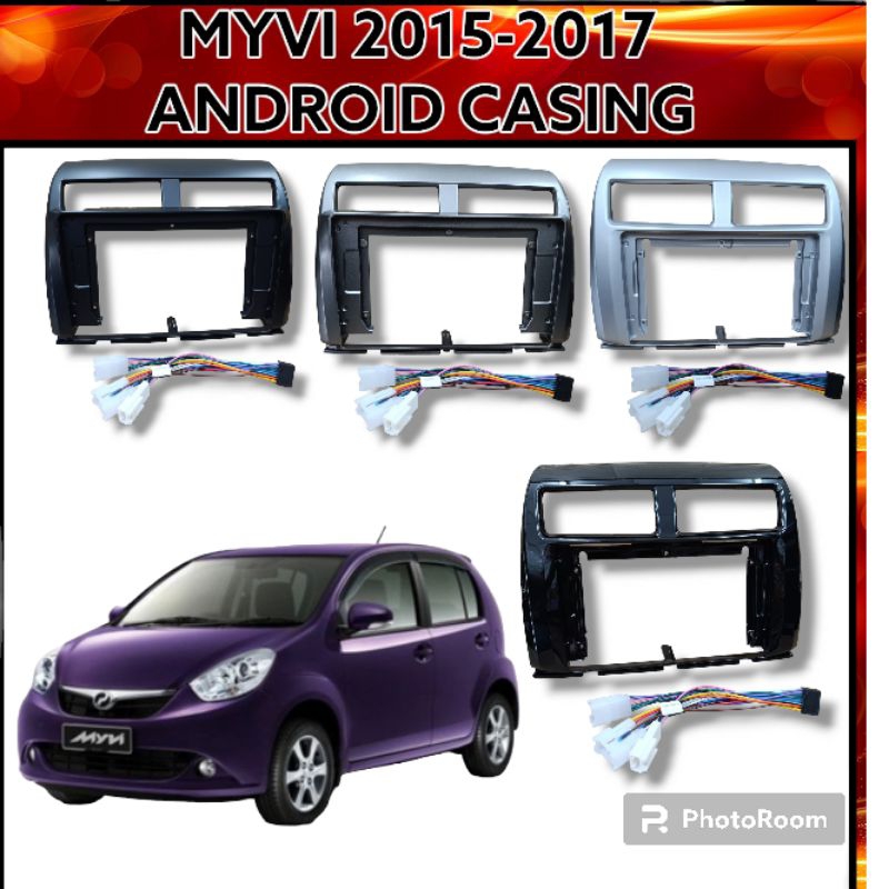Perodua Myvi ICON 2015-2017 Android Casing With Socket 9"/10" | Shopee ...