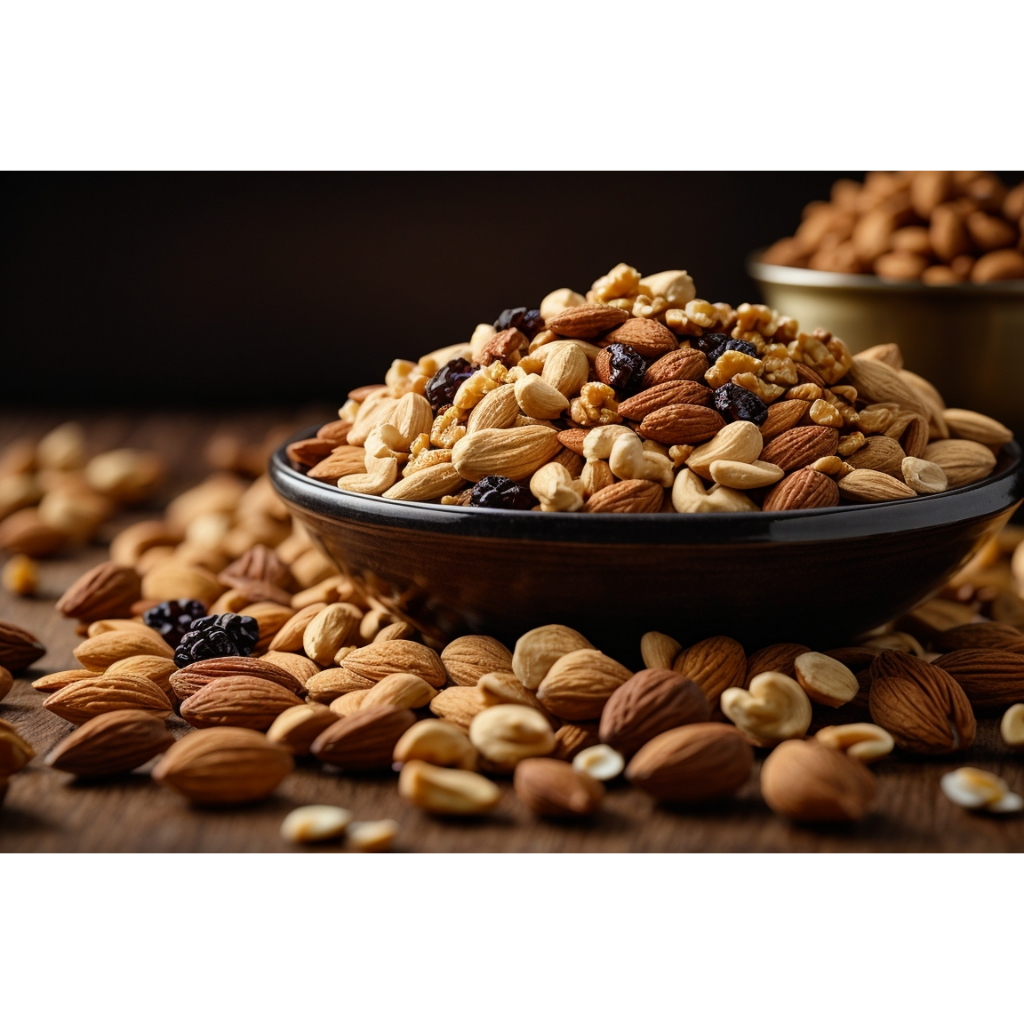PREMIUM roasted mix nuts GOOD HIGH QUALITY six types of mix nuts almond ...