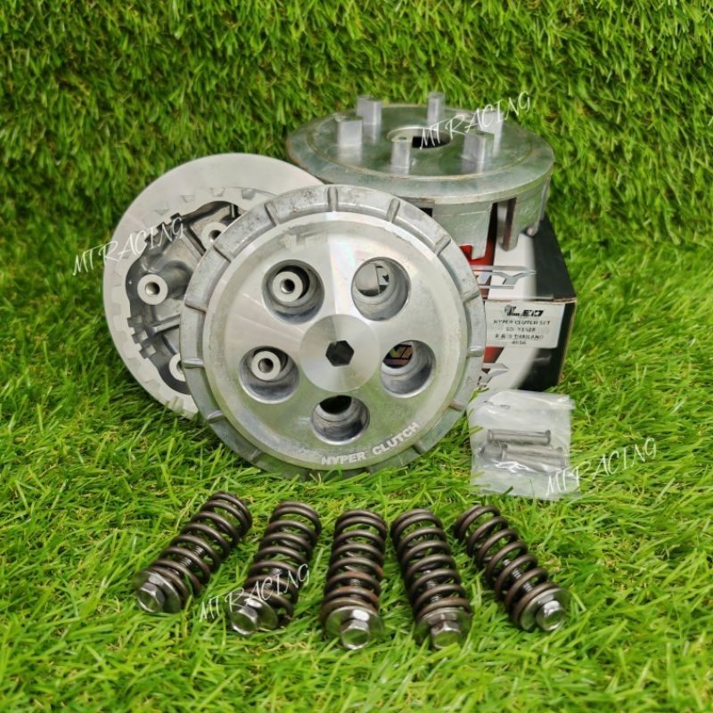 LEO RACING HYPER CLUTCH SET Y15ZR YAMAHA WITH PRIMARY DRIVEN CLUTCH ...