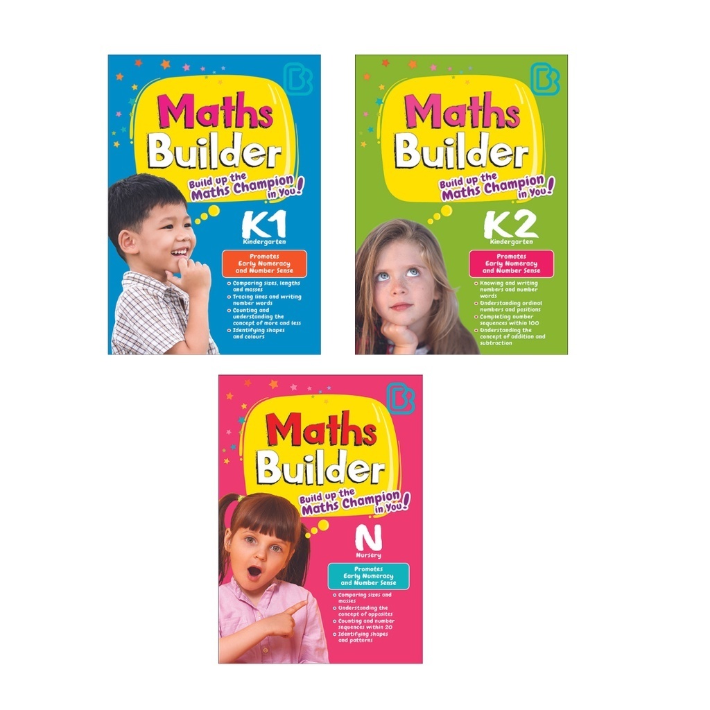 Maths Builder Nursery - K2 | Topical | Pre-School Math Assessment Books ...