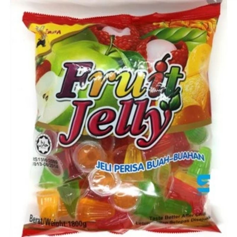 Alibaba Jelly mix fruit Jelly 1700g | Shopee Malaysia