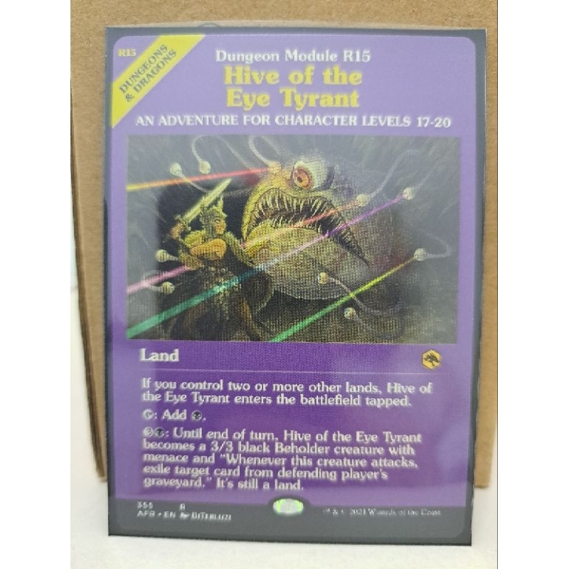 Hive of the Eye Tyrant (AFR)(Rare)(Land) | Shopee Malaysia