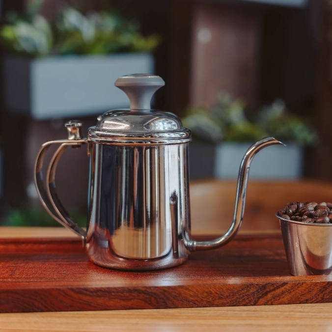 YAMI Coffee drip kettle with thermometer, 500CC | Shopee Malaysia