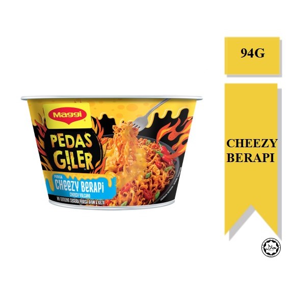 MAGGI PEDAS GILER CHEEZZY BERAPI 94G | Shopee Malaysia