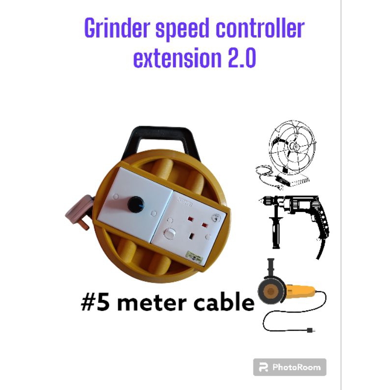 Grinder speed controller with 5 metre cable | Shopee Malaysia