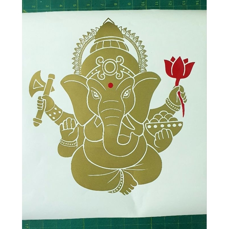 Lord Vinayagar Sticker,Ganesha,Ganapati,Vinayaka,Pillaiyar,Car Sticker ...