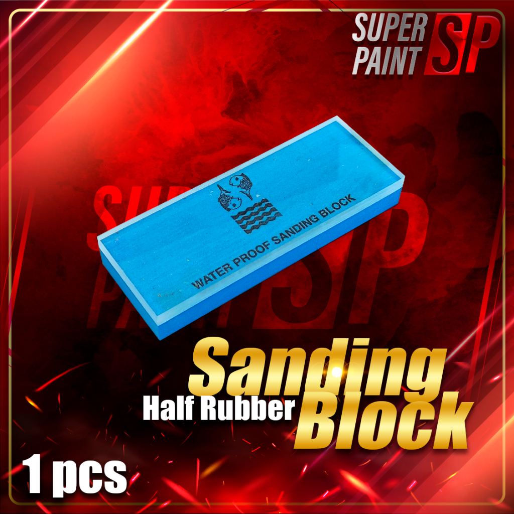 Full & Half Rubber Sanding Block For Hold Sand Paper Waterproof Premium ...