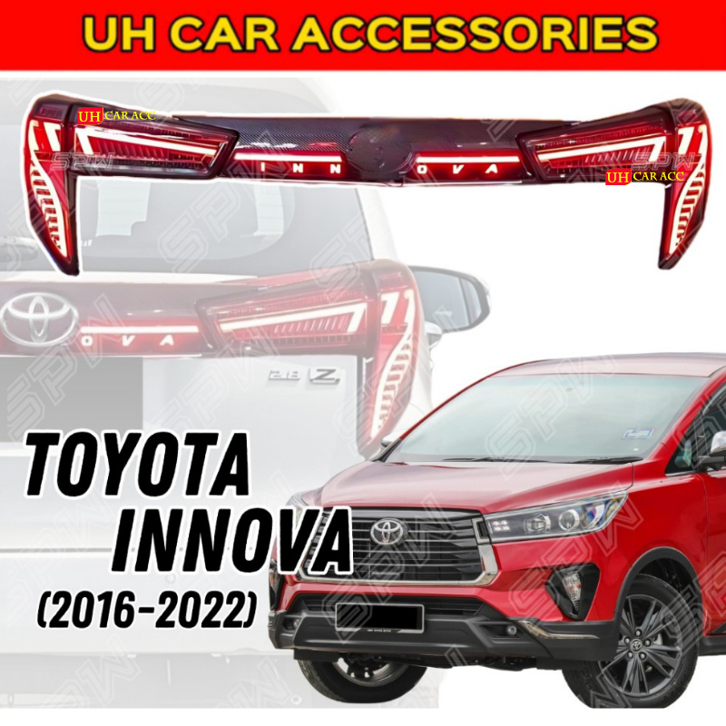 TOYOTA INNOVA 2016-2022 LED TRUNK TAILLAMP TAILLIGHT DAYTIME DRL TAIL ...