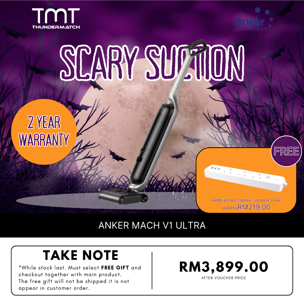 [ READY STOCK ] Anker Mach V1 Ultra All in One Cordless Stickvac with ...