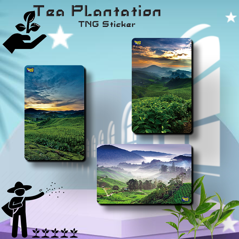 Tea Plantation Malaysia - Tng Touch N Go Sticker/Bank Card Sticker ...