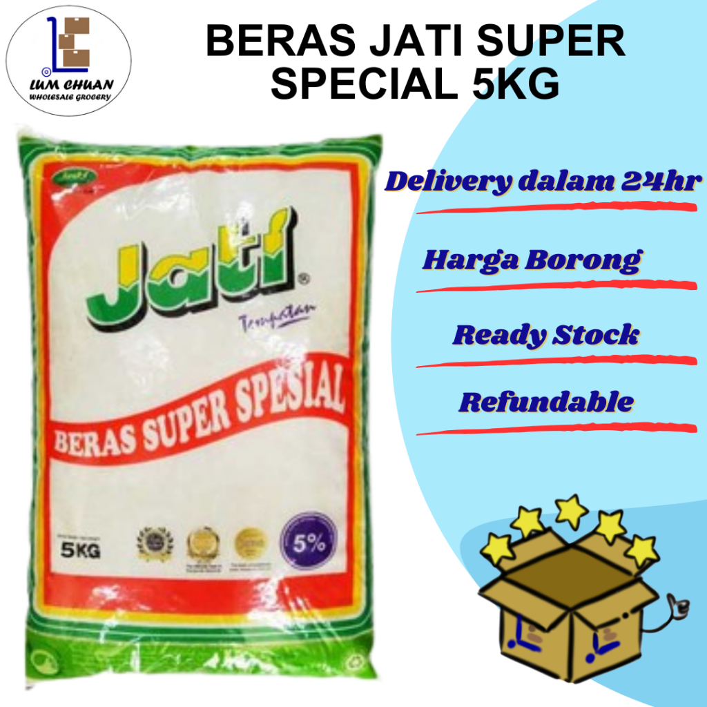 Beras Jati Super Special 5kg | Shopee Malaysia