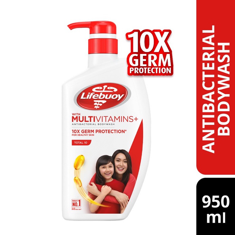 Lifebuoy Total 10 Body Wash 950ml | Shopee Malaysia