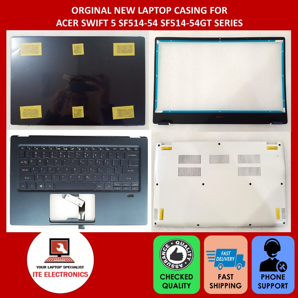 ORIGINAL NEW ACER SWIFT 5 SF514-54 SF514-54GT SF514-54T N19H3 SERIES ...