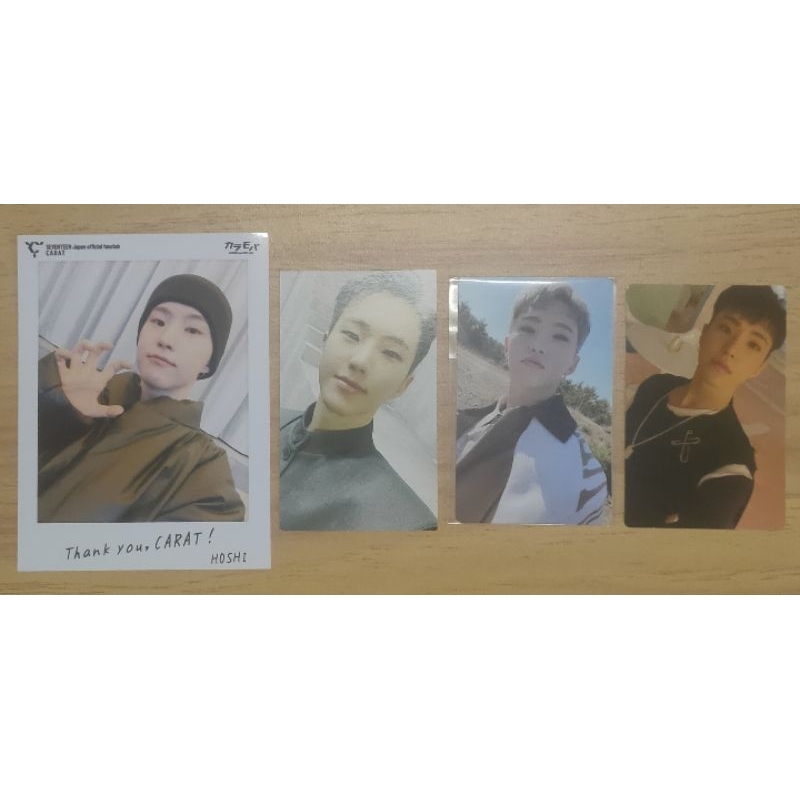 SEVENTEEN HOSHI OFFICIAL PHOTOCARDS | Shopee Malaysia