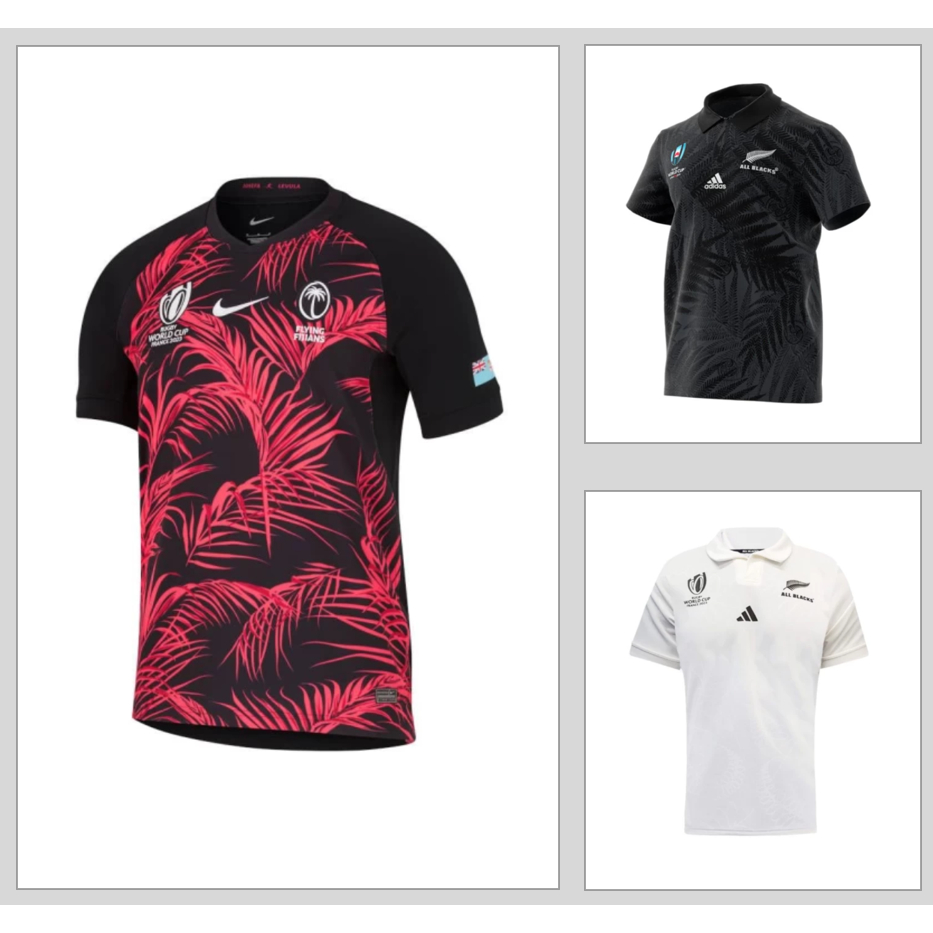 NEW!!! Fiji Away , All Black Home@Away RUGBY World Cup 2023!! Fan Issue ...