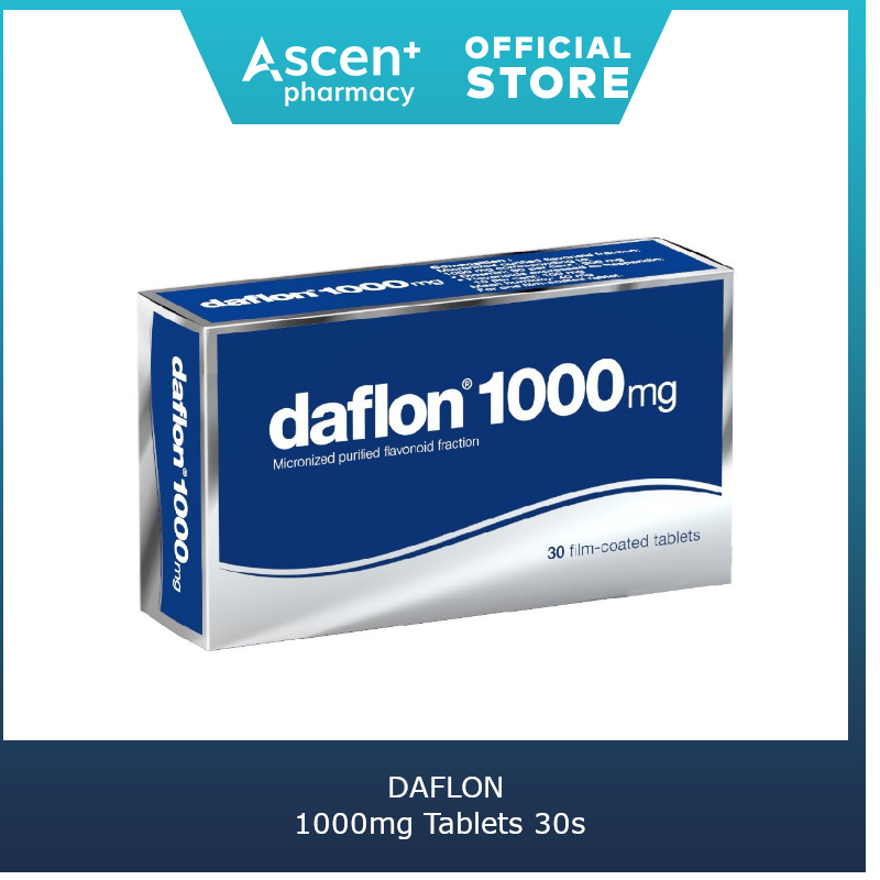 DAFLON 1000mg Tablets [30s] | Shopee Malaysia
