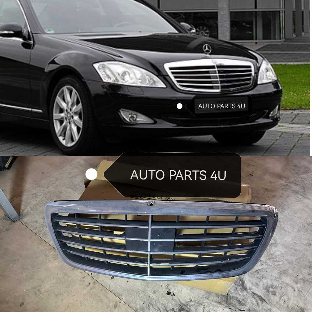 MERCEDES BENZ W221 2006-12 FRONT GRILLE | Shopee Malaysia