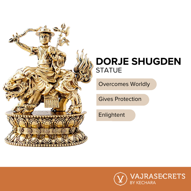 Dorje Shugden Statue 2.75 Inches (Gold / Rosegold) | Shopee Malaysia