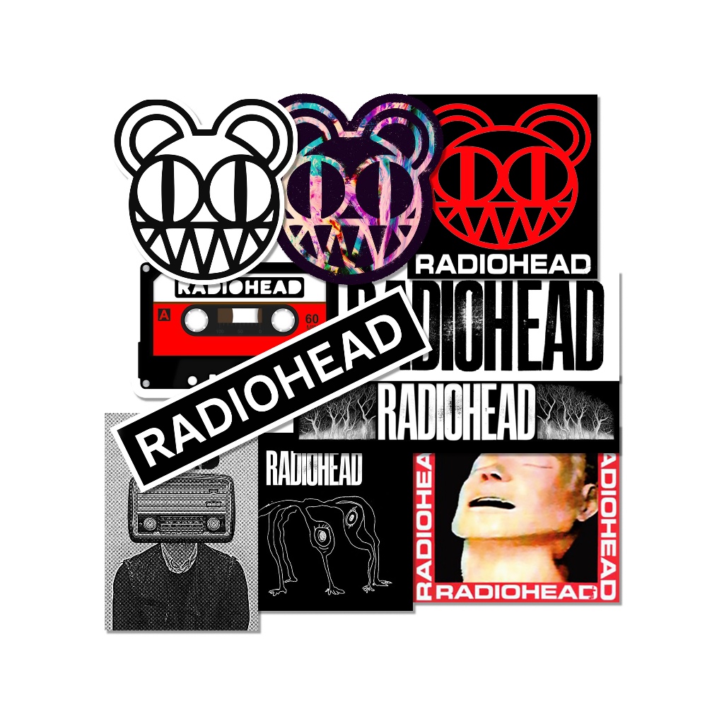 Sticker Band/Artist Radiohead | Shopee Malaysia