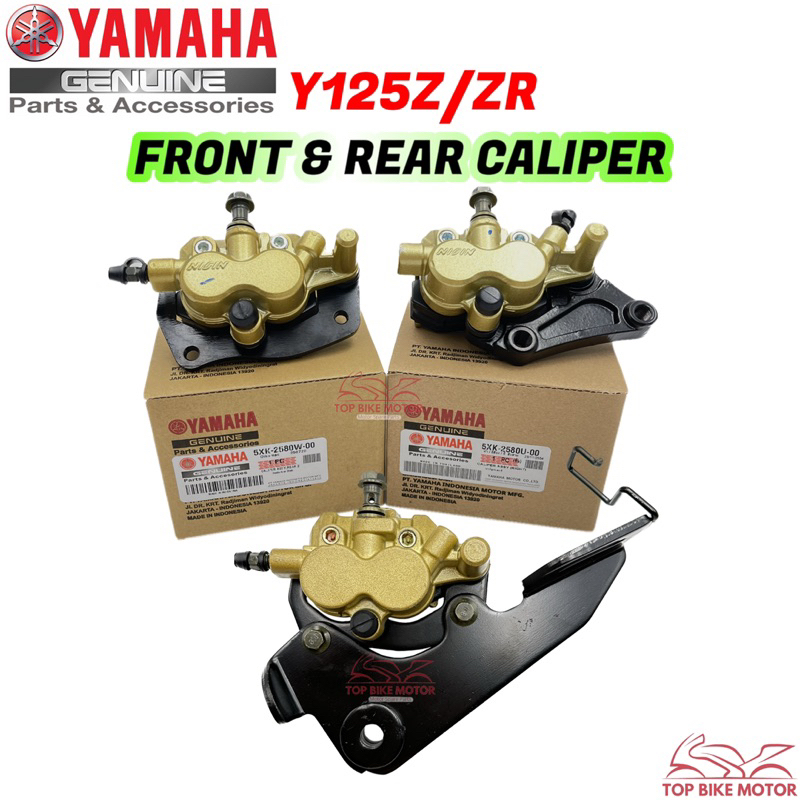 YAMAHA Y125Z Y125ZR Y125 ZR LC135 5S FRONT & REAR BRAKE CALIPER ASSY DISC BRAKE PUMP MASTER ...
