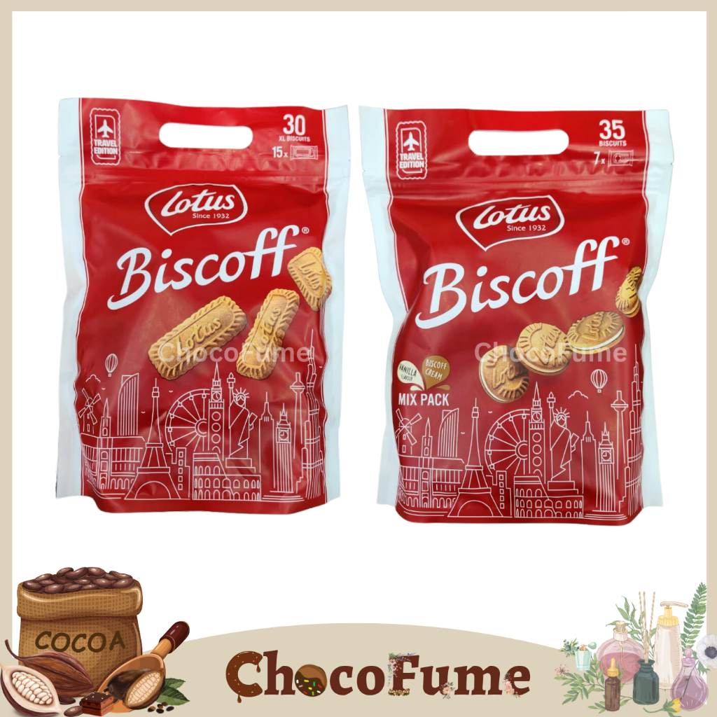 Lotus Biscoff Pouch Cookies 375g/ Sandwich Mix 350g | Shopee Malaysia