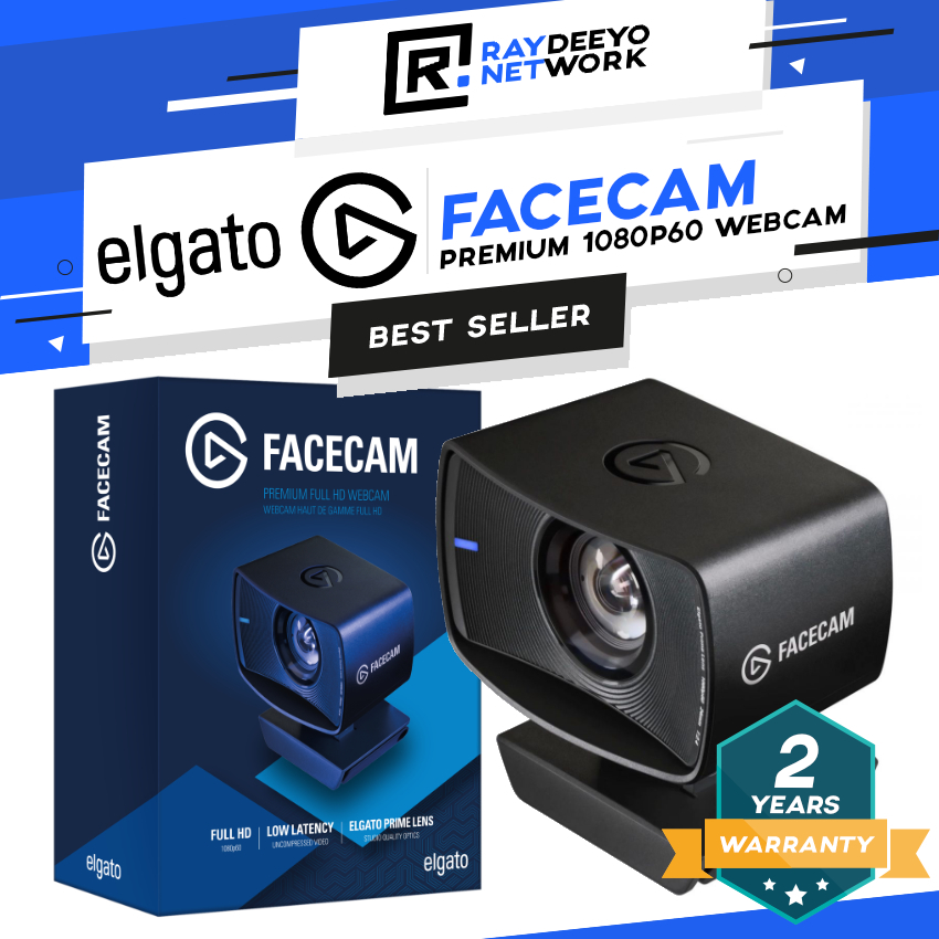 Elgato FACECAM / FACECAM PRO/ FACECAM 4K Premium Webcam (1080p60/4K60 ...