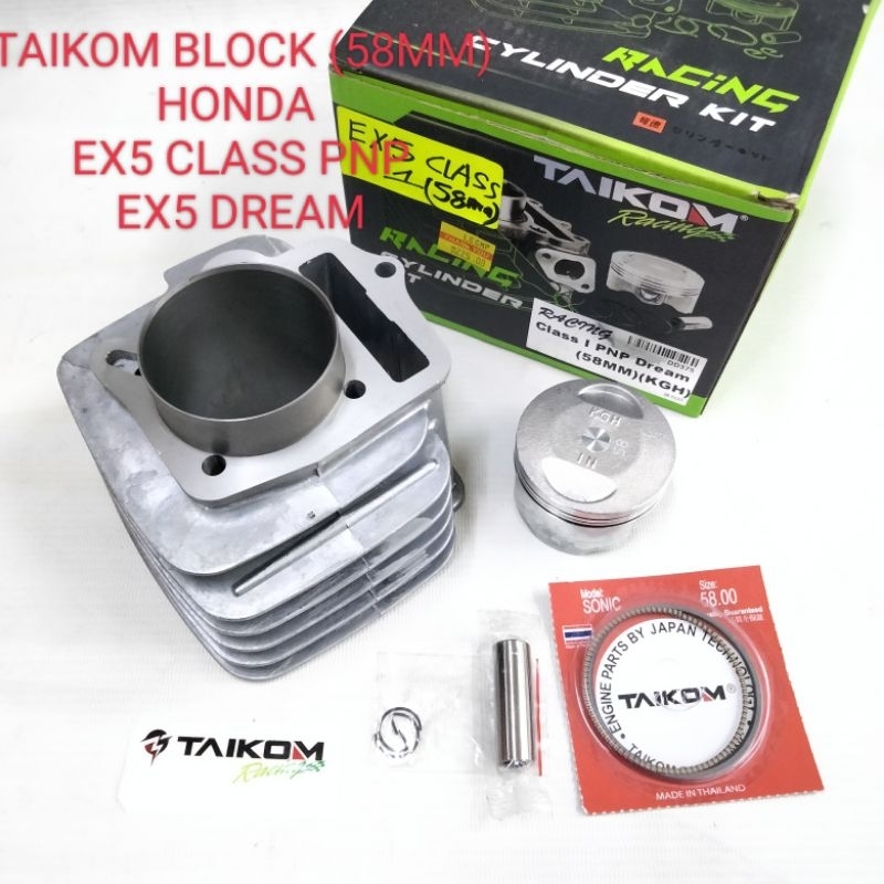 HONDA EX5 CLASS 1 PNP EX5 DREAM WAVE100 TAIKOM BLOCK KIT (58MM) KGH ...