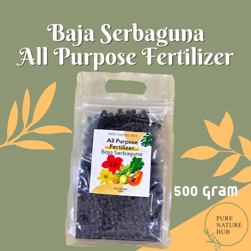 All Purpose Fertiliser Baja Organic 500g Tanaman Gardening Planting ...