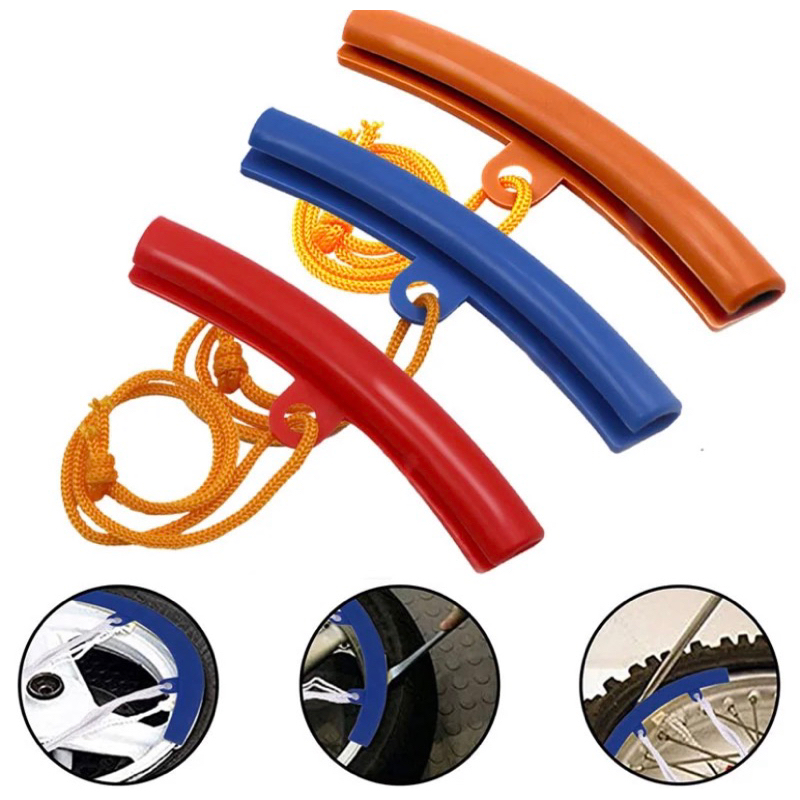 1pc Wheel rim protector Bicycle Motorcycle Tire Changing Steel Ring ...