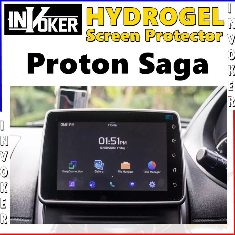 🚗 Proton Saga 2024 2023 2022 2021 2020 Head Unit Navigation Hydrogel ...