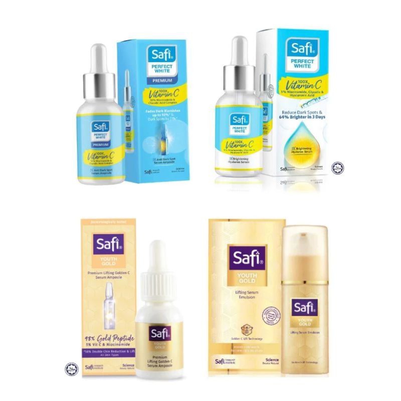 Safi Face Serum Perfect White Anti Dark Spot Ampoule 15ml | Youth Gold ...