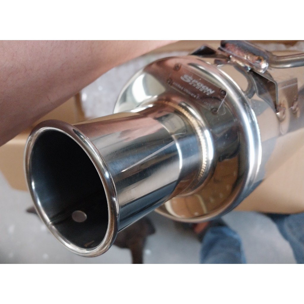 Spoon Sports N1 muffler Civic EG6 EK9 original new Japan | Shopee Malaysia