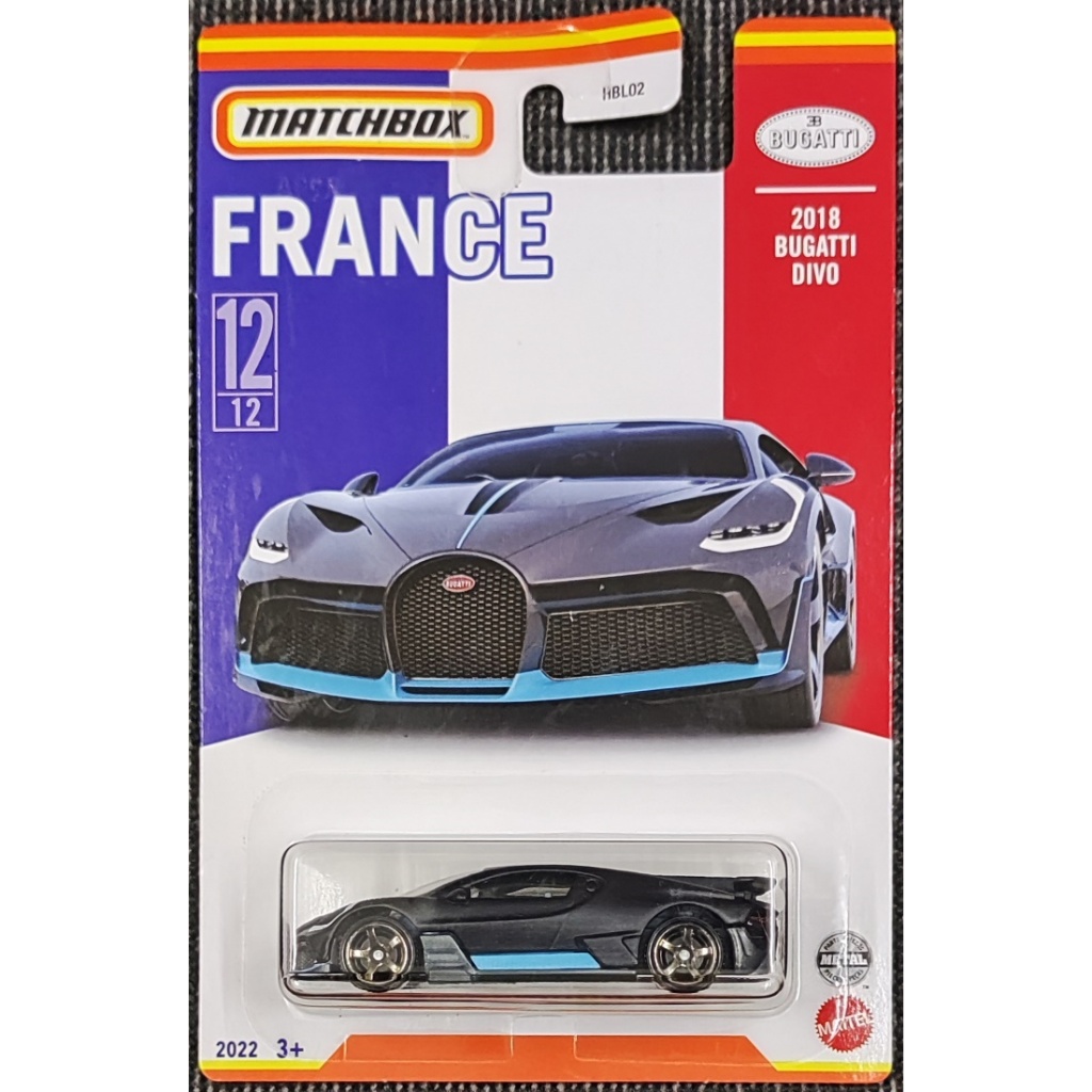 Matchbox 2018 Bugatti Divo [Showroom Stars of France] | Shopee Malaysia