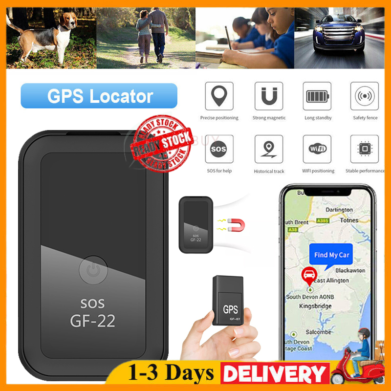 READY🔥 GF22 GPS Tracker Car GPS Tracking Device Phone Tracker Real Time SOS GSM Anti-lost ...