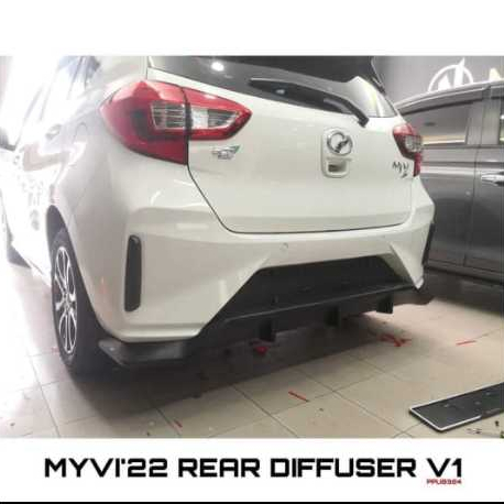 PERODUA MYVI YR'18 REAR DIFFUSER (V1) | Shopee Malaysia