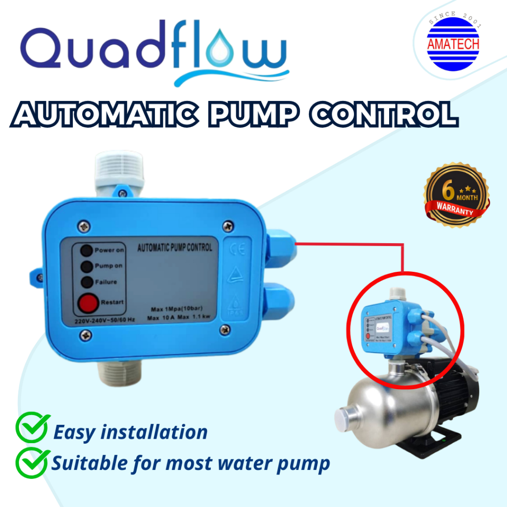 Water Pump Automatic Pump Control Water Pump Parts Controller | Shopee ...
