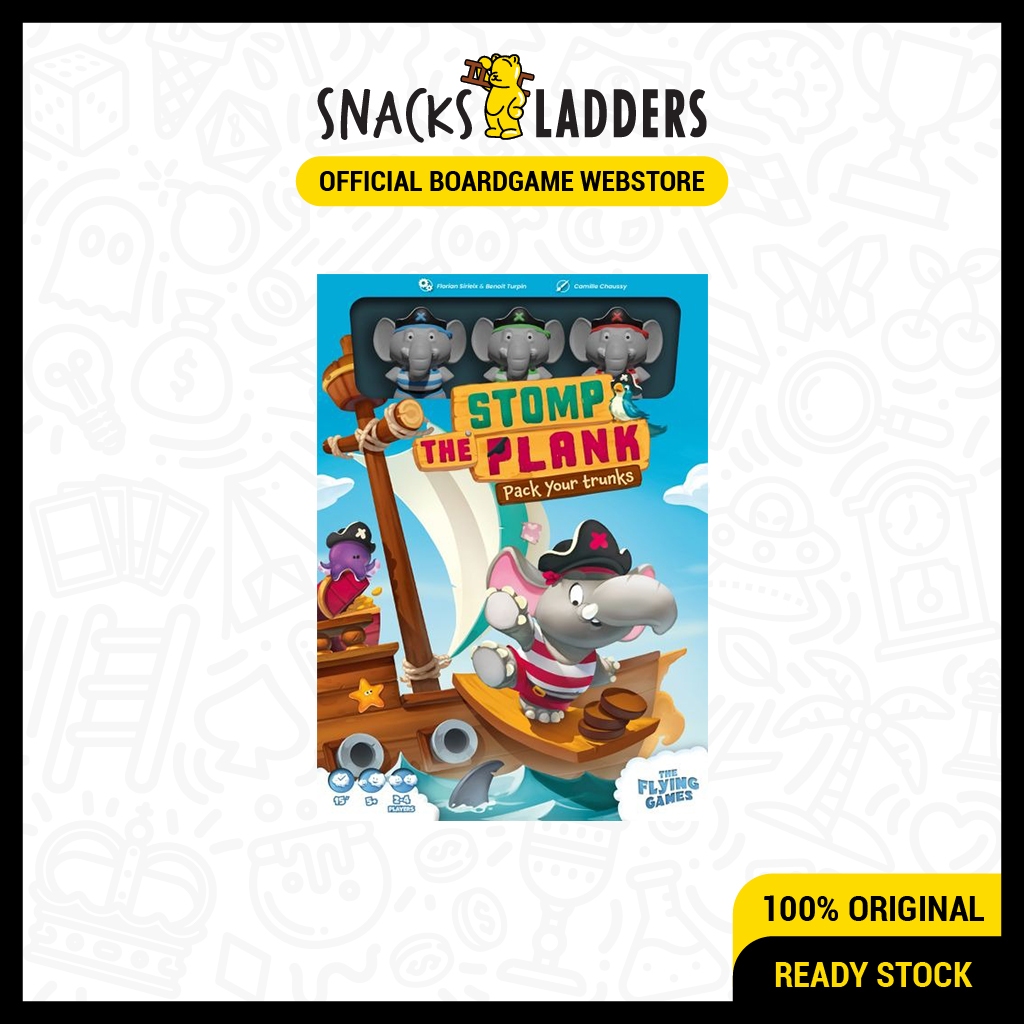 [Snacks & Ladders] Stomp the Plank (EN+CN) | Shopee Malaysia