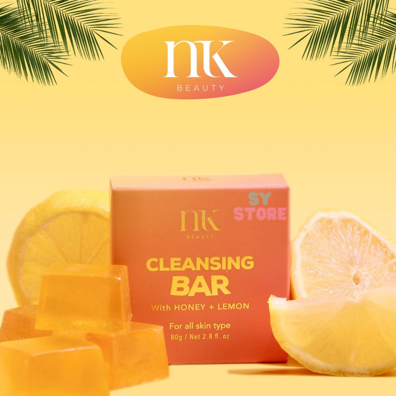 Mk Beauty Skincare Cleansing Bar with Lemon + Honey 80g | Shopee Malaysia