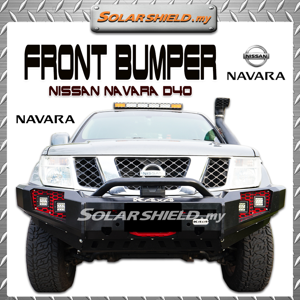 Nissan Navara D40 NFront Bull Bar Bumper 4X4 Front Bumper Bumper Depan ...