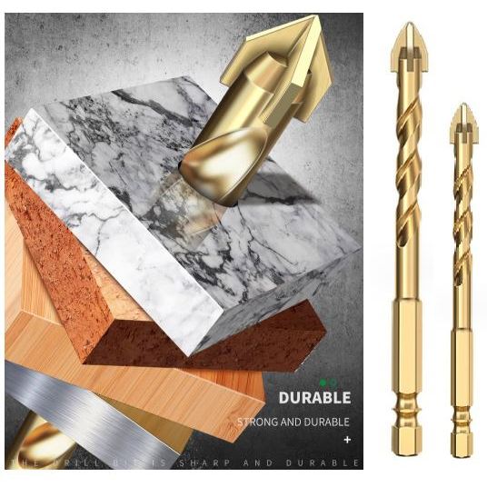 Heavy Duty Cross Type Multi Purpose Drill Bit Wall Glass Tile Drill Bit Mata Gerudi Mozek Jubin