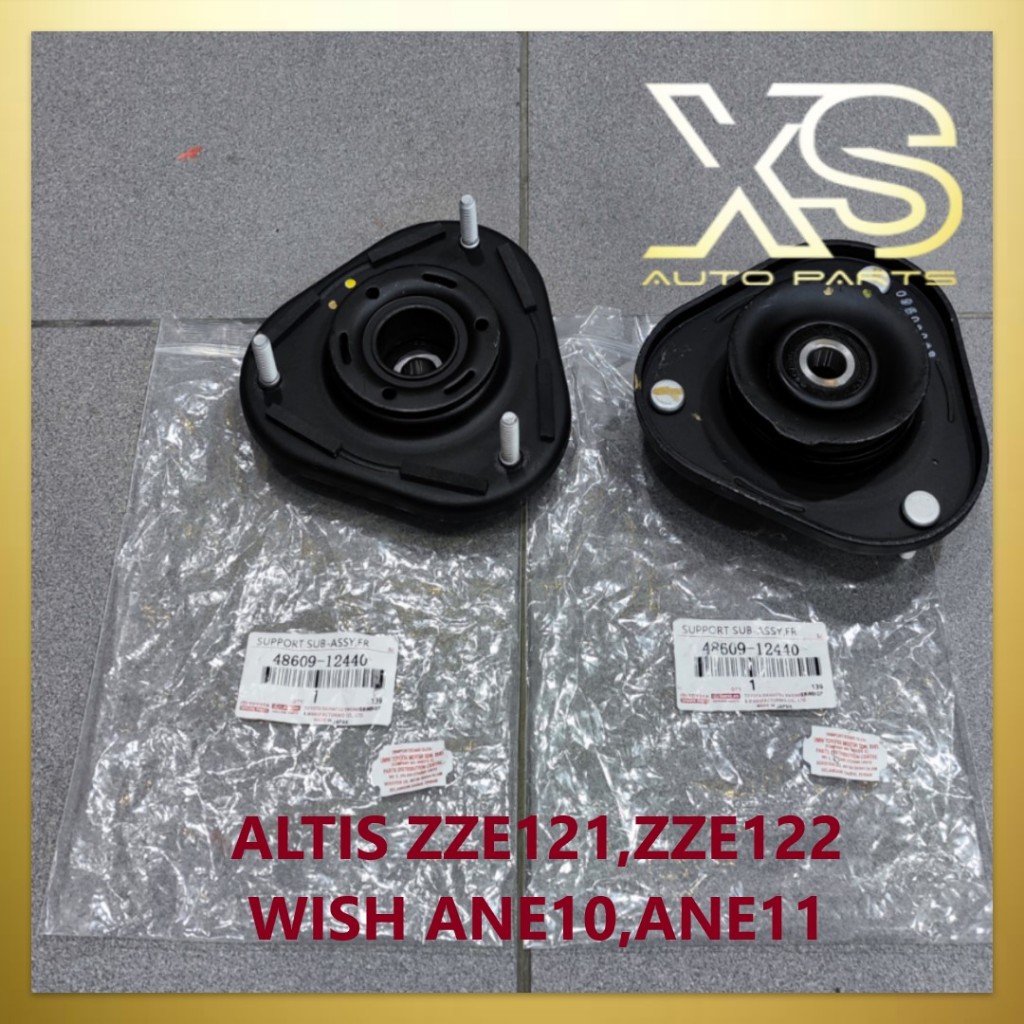 100% ORIGINAL TOYOTA ABSORBER MOUNTING ALTIS ZZE121,ZZE122 WISH ANE10 ...