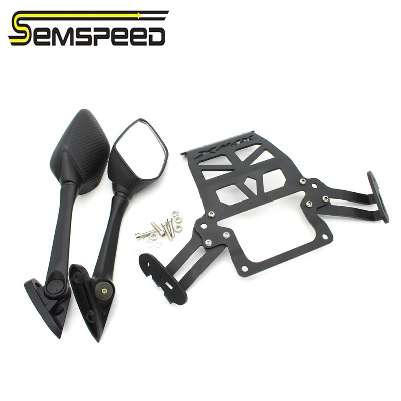 【SEMSPEED】For Yamaha XMAX V2 2023 Motorcycle Rear View Mirror Forward ...