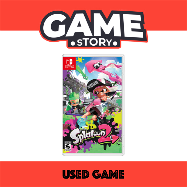USED NS Splatoon 2 漆彈大作戰 Nintendo Switch Game | Shopee Malaysia