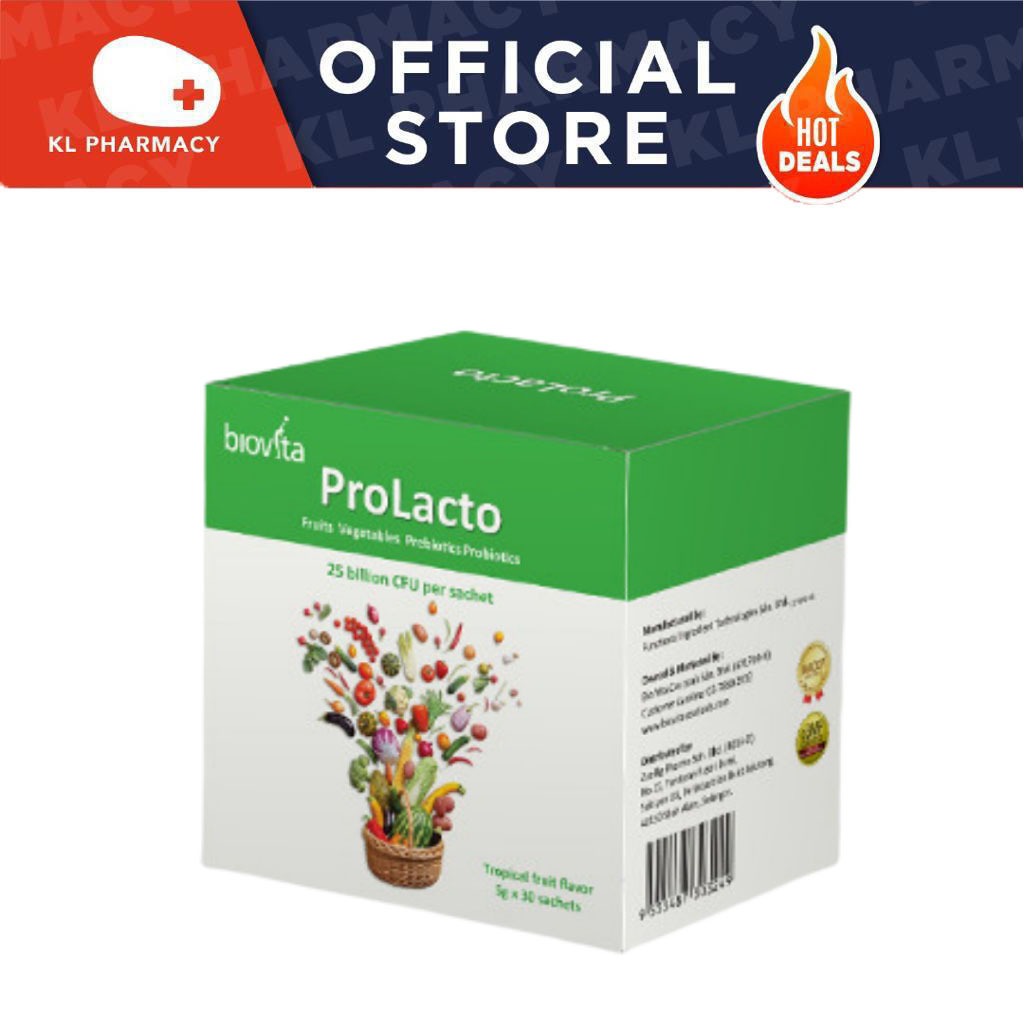 Biovita prolacto Prebiotics 30s | Shopee Malaysia
