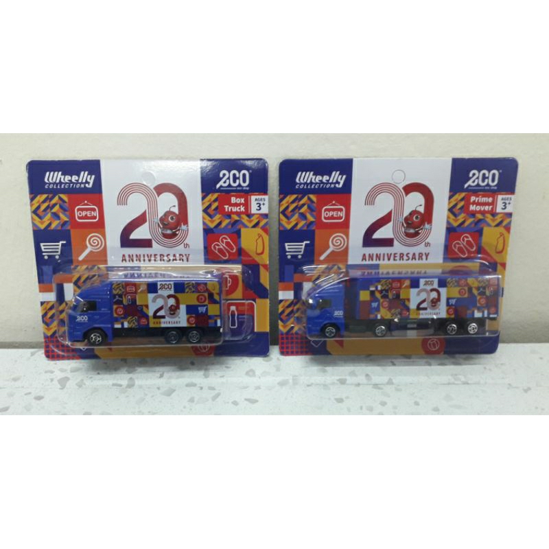 Set 2 Buah Lori Wheelly Lorry Eco Truck 20th Anniversary Ecoshop 2023 ...