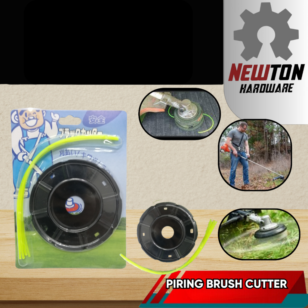 Nylon String Metal Plate Brush Cutter | Shopee Malaysia