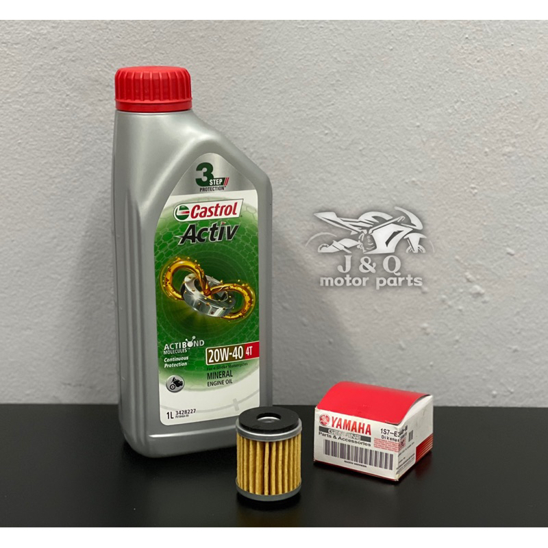 CASTROL ENGINE OIL ACTIV 4T 20W-40 100% ORIGINAL | Shopee Malaysia