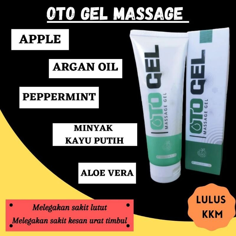 🔥OTO GEL Original HQ🔥- Ubat Sakit Lutut pinggang Lenguh dan salah urat ...