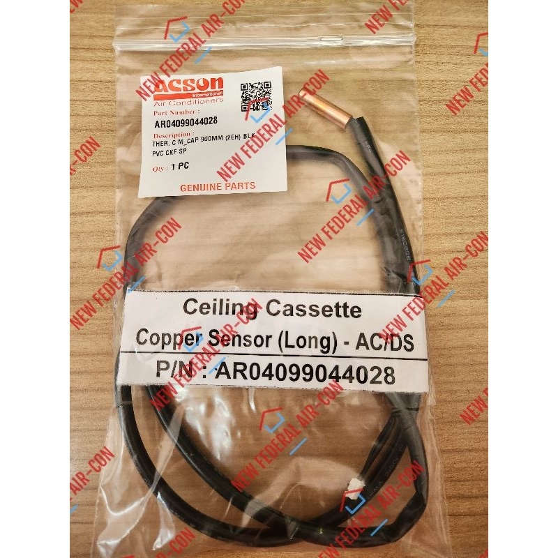 (ORIGINAL) ACSON/DAIKIN/YORK MULTIPLE AIRCOND PARTS COPPER COIL SENSOR ...